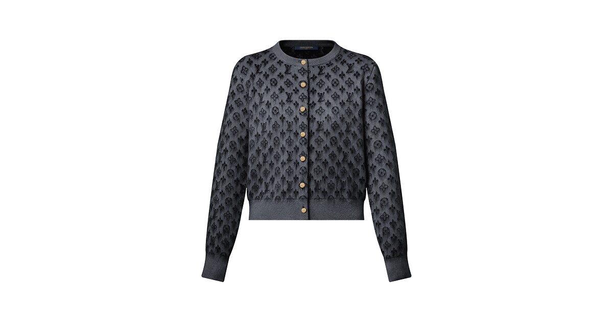Brushed Monogram Cardigan - Ready-to-Wear | LOUIS VUITTON