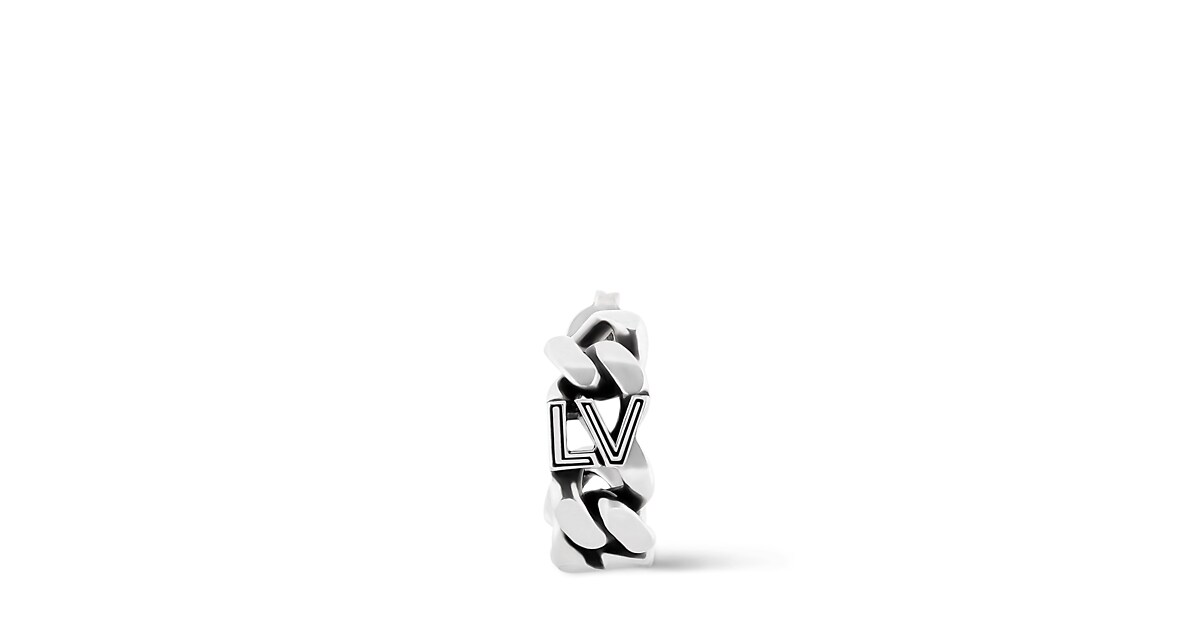 LV Club Chain Single Pin Earring . - Holiday Gifts for Him | LOUIS VUITTON