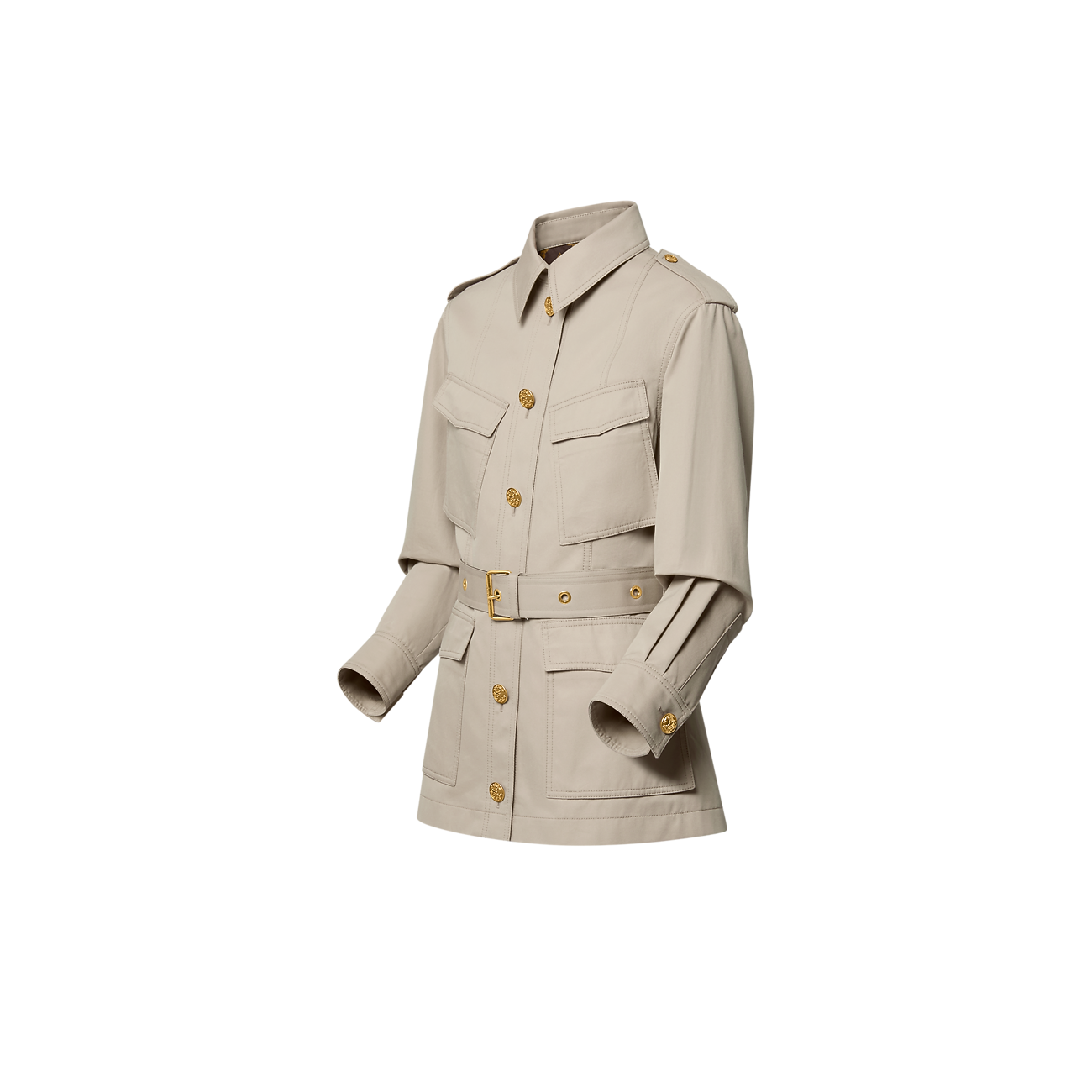 Belted Safari Jacket - Ready-to-Wear | LOUIS VUITTON