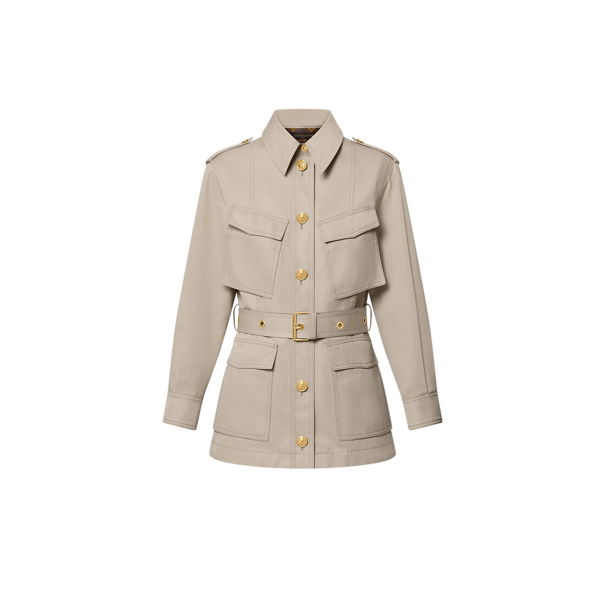 Belted Safari Jacket - Ready-to-Wear | LOUIS VUITTON