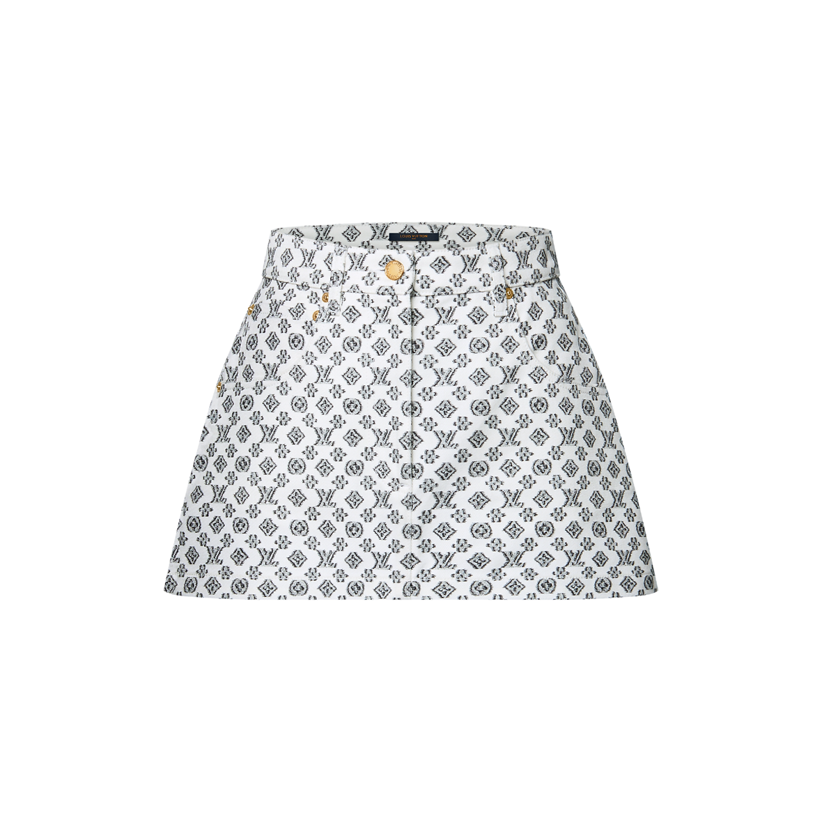 Blurry Monogram Mini Skirt - Ready-to-Wear | LOUIS VUITTON