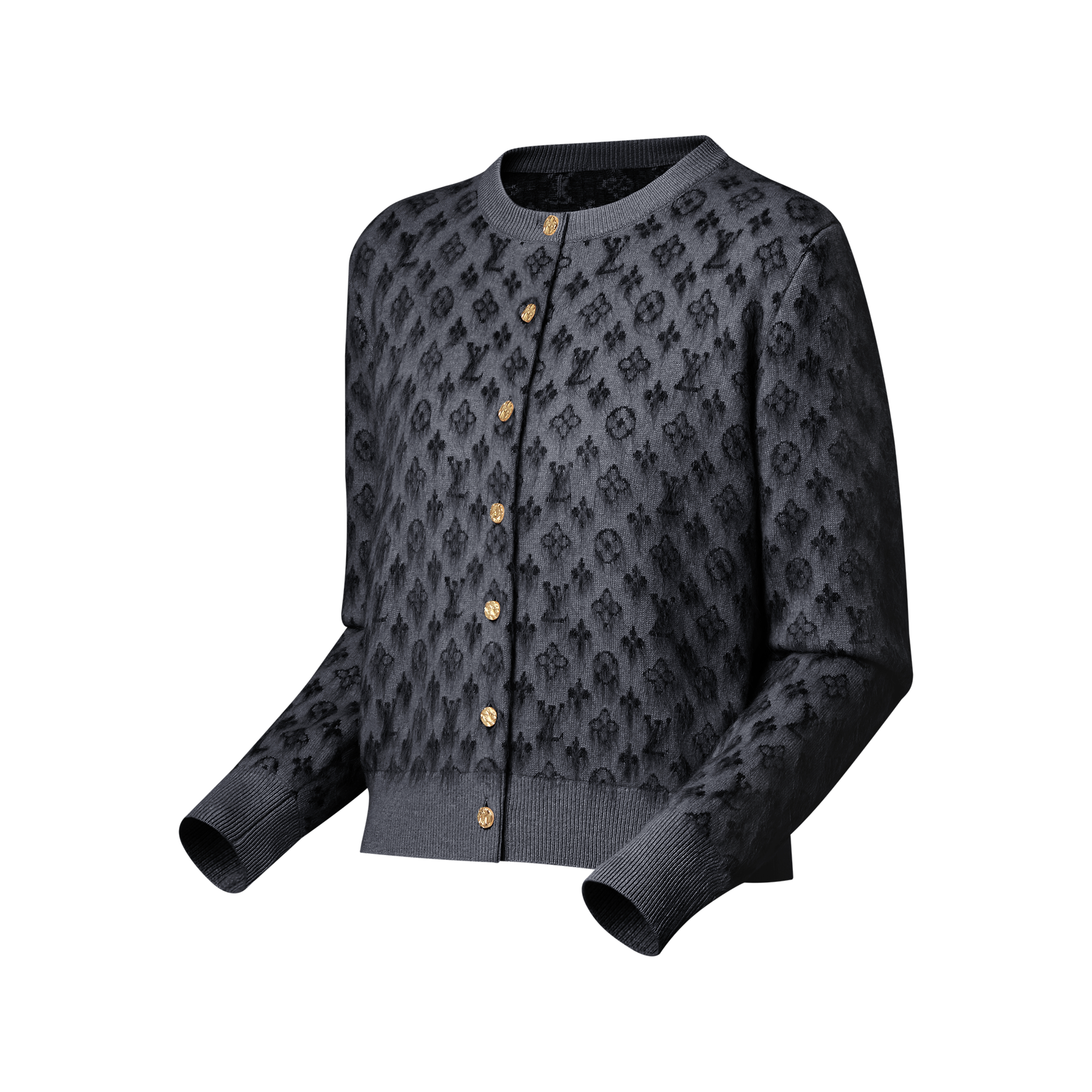 Brushed Monogram Cardigan - Ready-to-Wear | LOUIS VUITTON