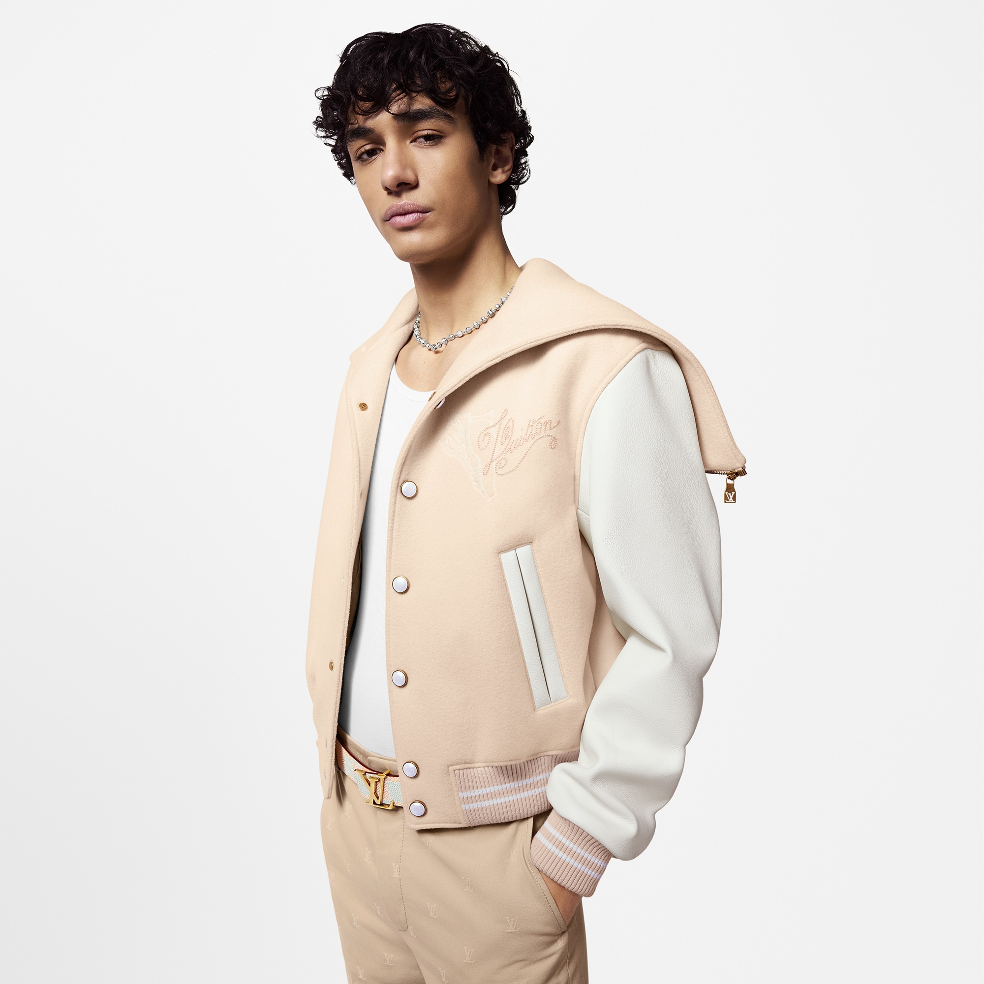 Calfskin Sailor Varsity Jacket - Ready-to-Wear | LOUIS VUITTON