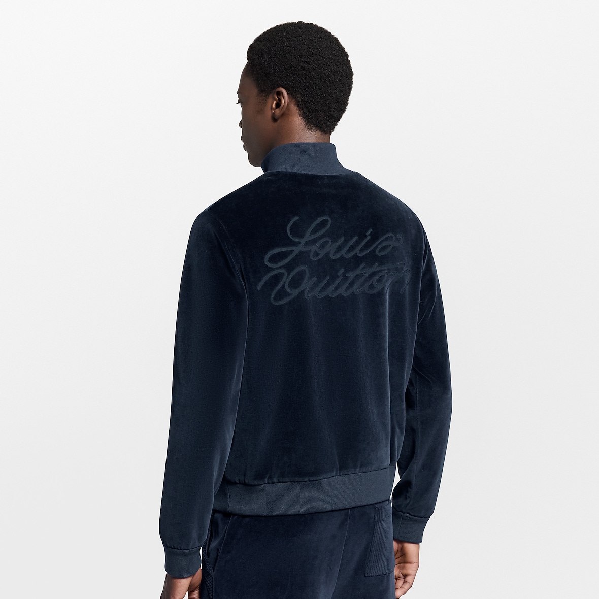 Chic Velvet Track Top - Ready-to-Wear | LOUIS VUITTON