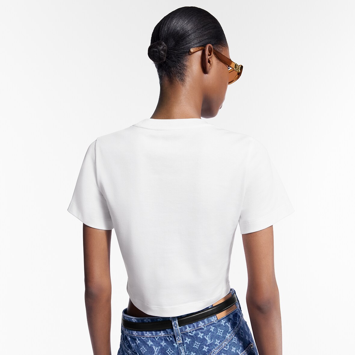 Cursive Signature Crop Top - Ready-to-Wear | LOUIS VUITTON
