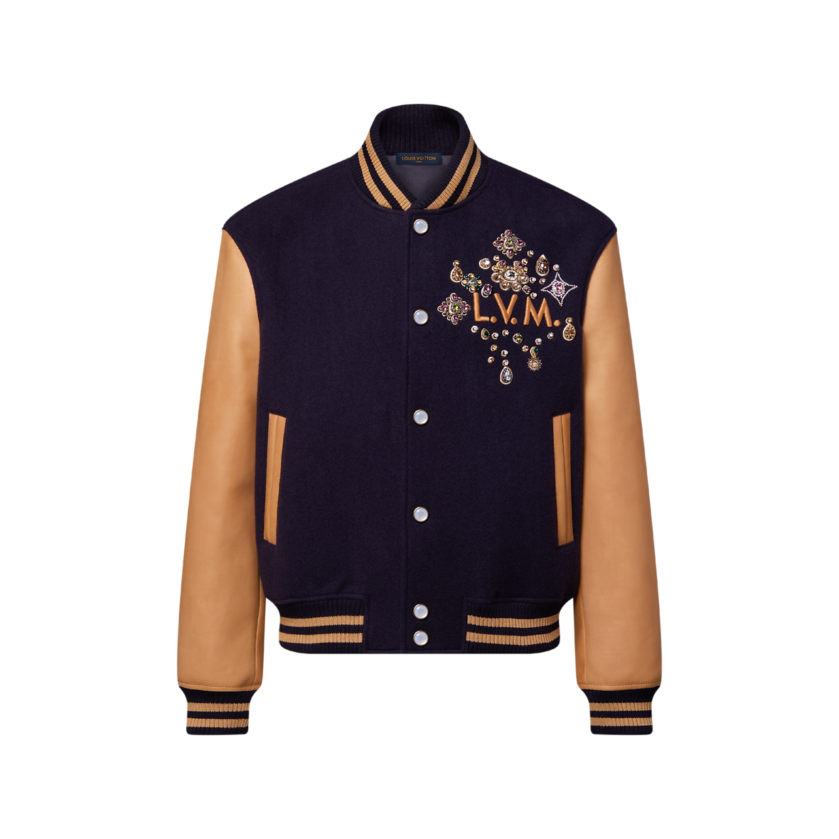 Embellished Varsity Jacket - High-End Ready-to-Wear | LOUIS VUITTON