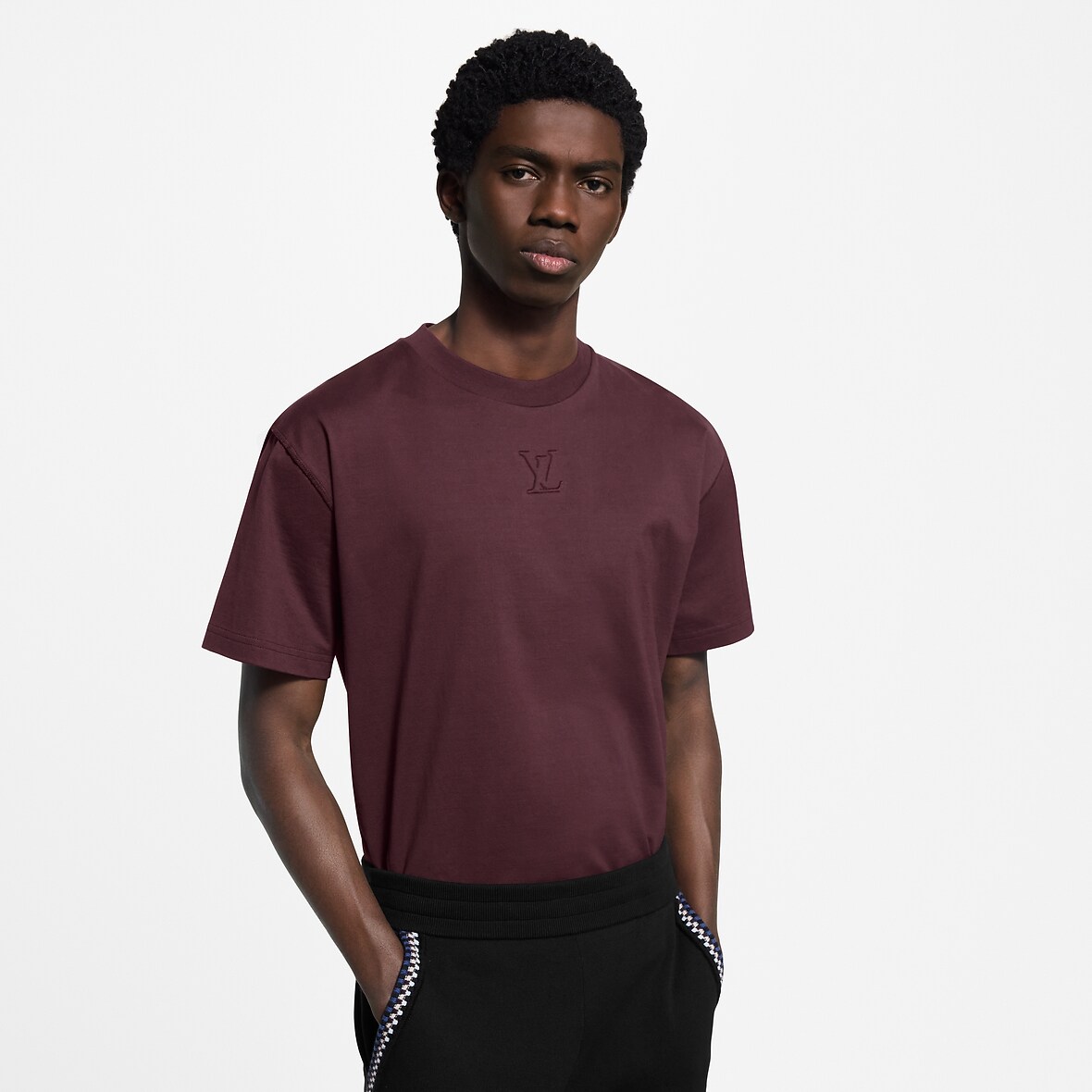 Embossed LV T-Shirt - Ready-to-Wear | LOUIS VUITTON