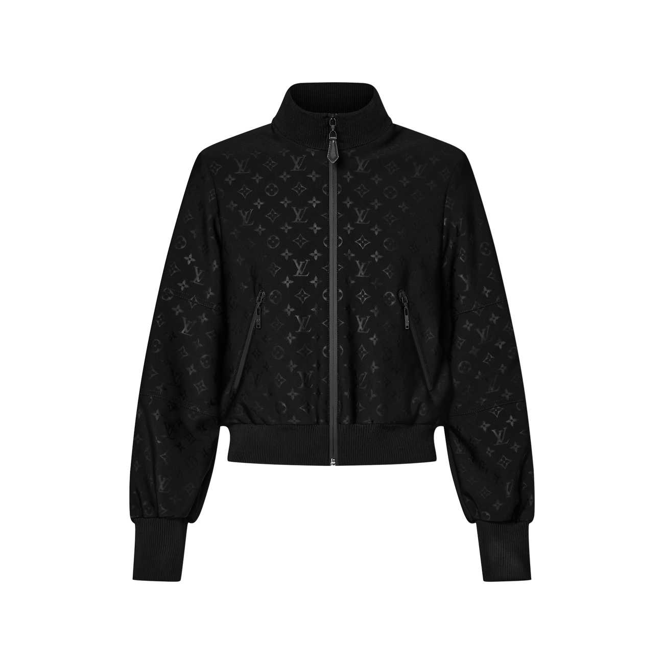 Embossed Monogram Zip-Up Jacket - Ready-to-Wear | LOUIS VUITTON