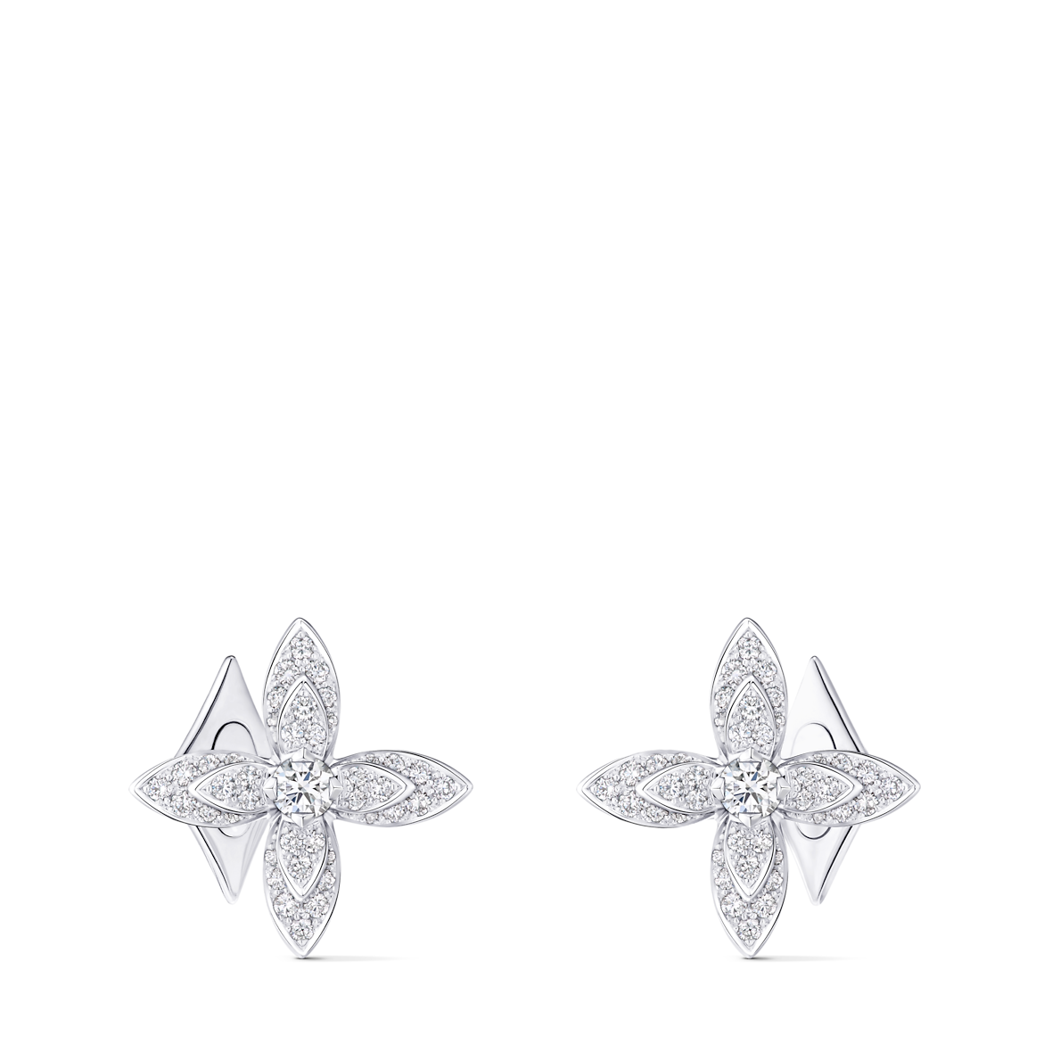 Idylle Blossom Ring, White Gold & Diamonds - Jewelry | LOUIS VUITTON