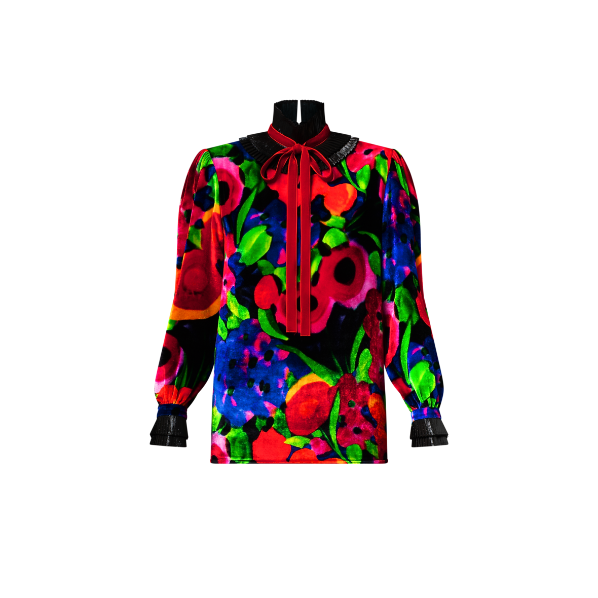 L/S High Ruffle Collar Shirt - Ready-to-Wear | LOUIS VUITTON