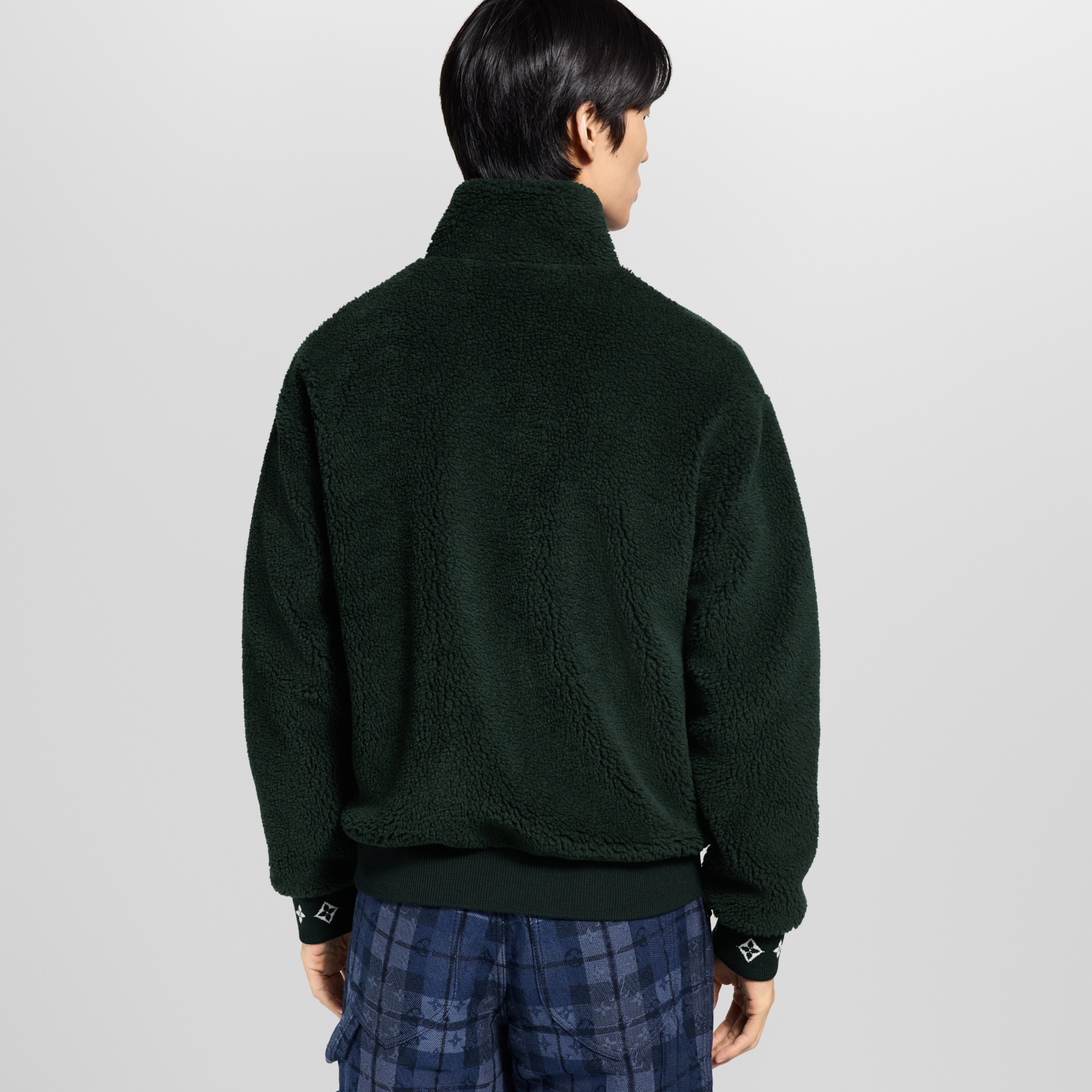 Leather Patch Fleece Blouson - Holiday Gifts for Him | LOUIS VUITTON