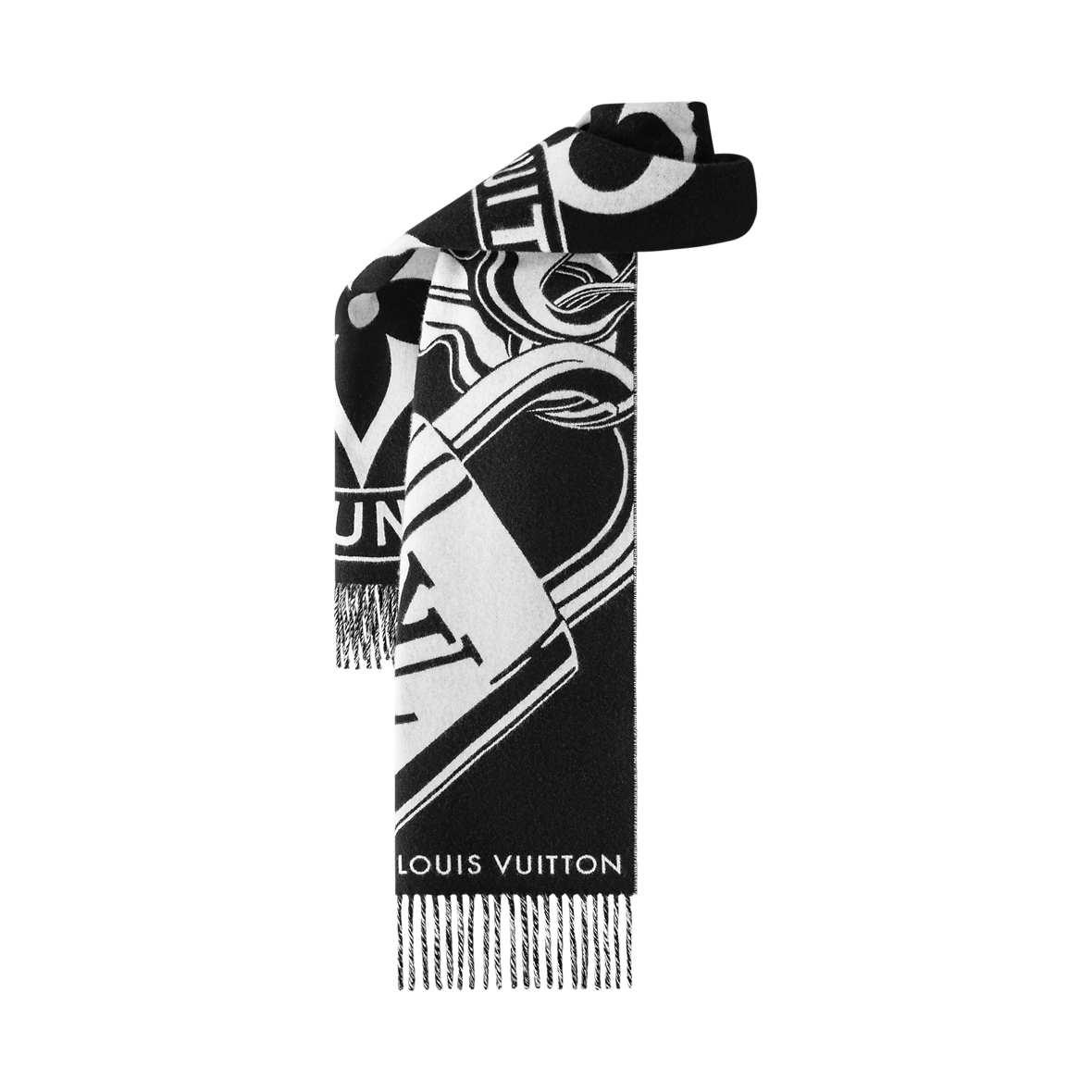 Lock And Keys Scarf . - Accessories | LOUIS VUITTON