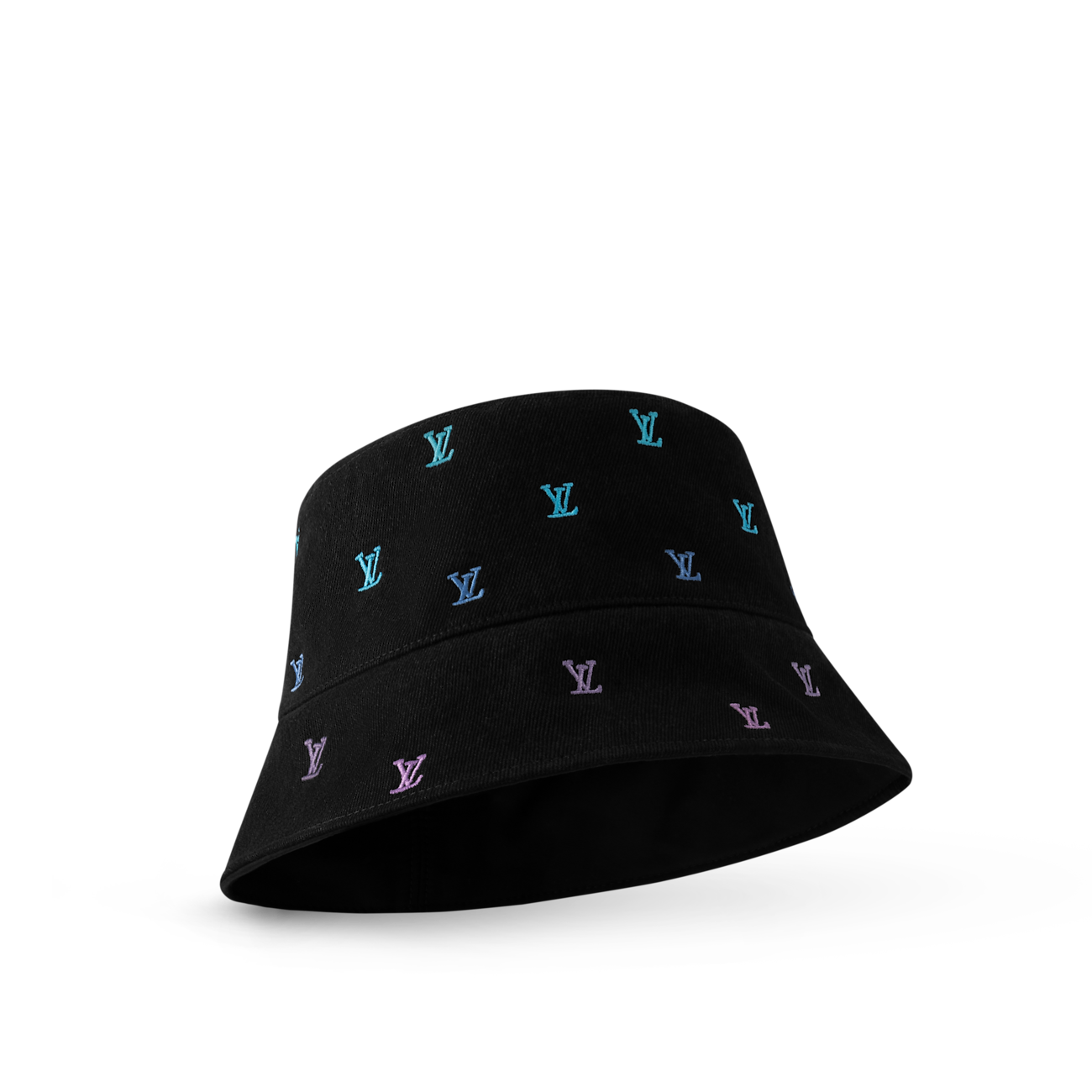 LV Blason Shading Denim Reversible Bucket Hat . - Accessories | LOUIS ...