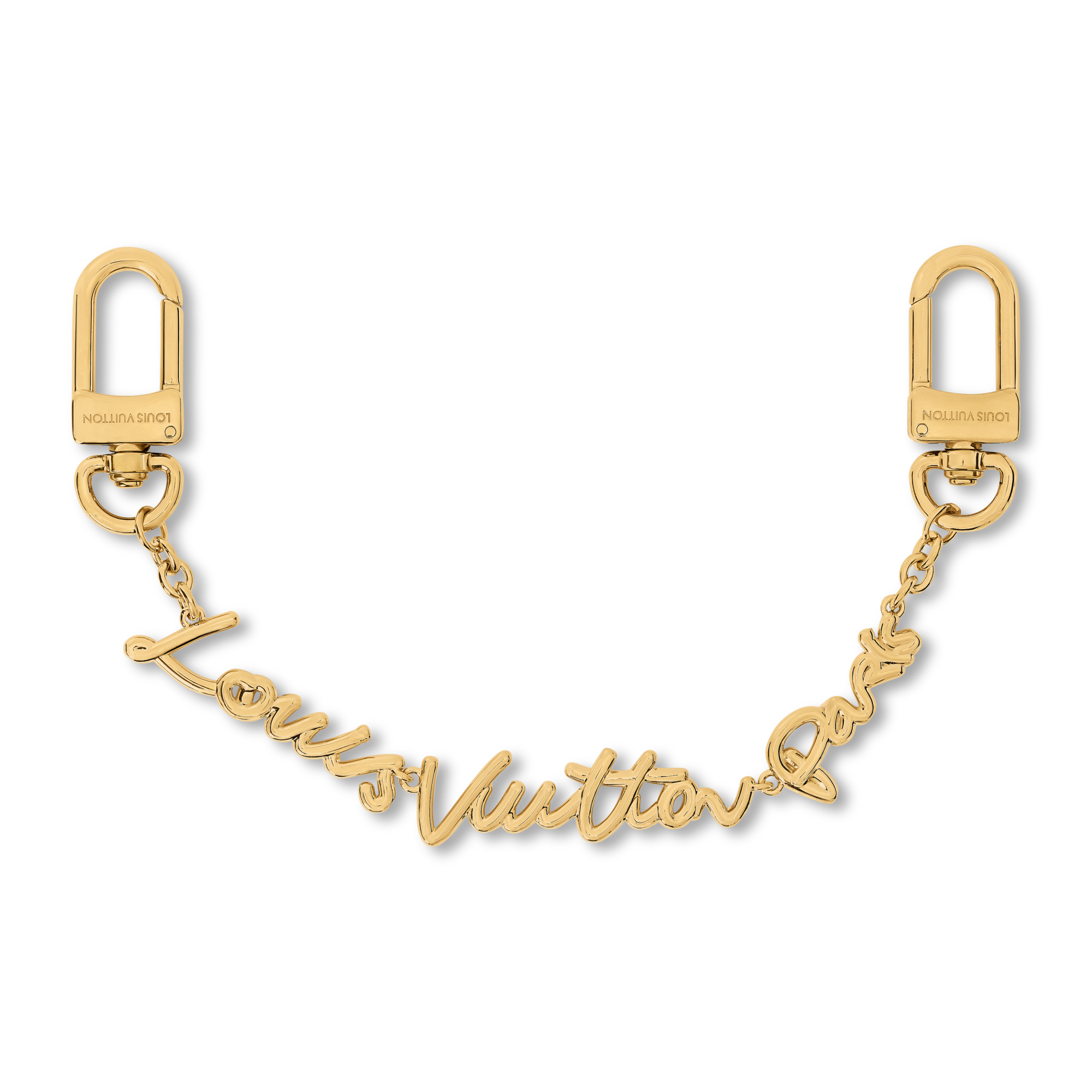 LV Script Chain Bag Charm . - Accessories | LOUIS VUITTON