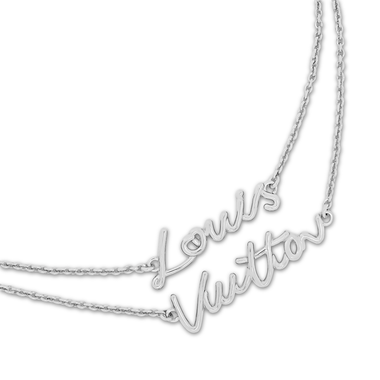 LV Script Necklace . - Fashion Jewellery | LOUIS VUITTON