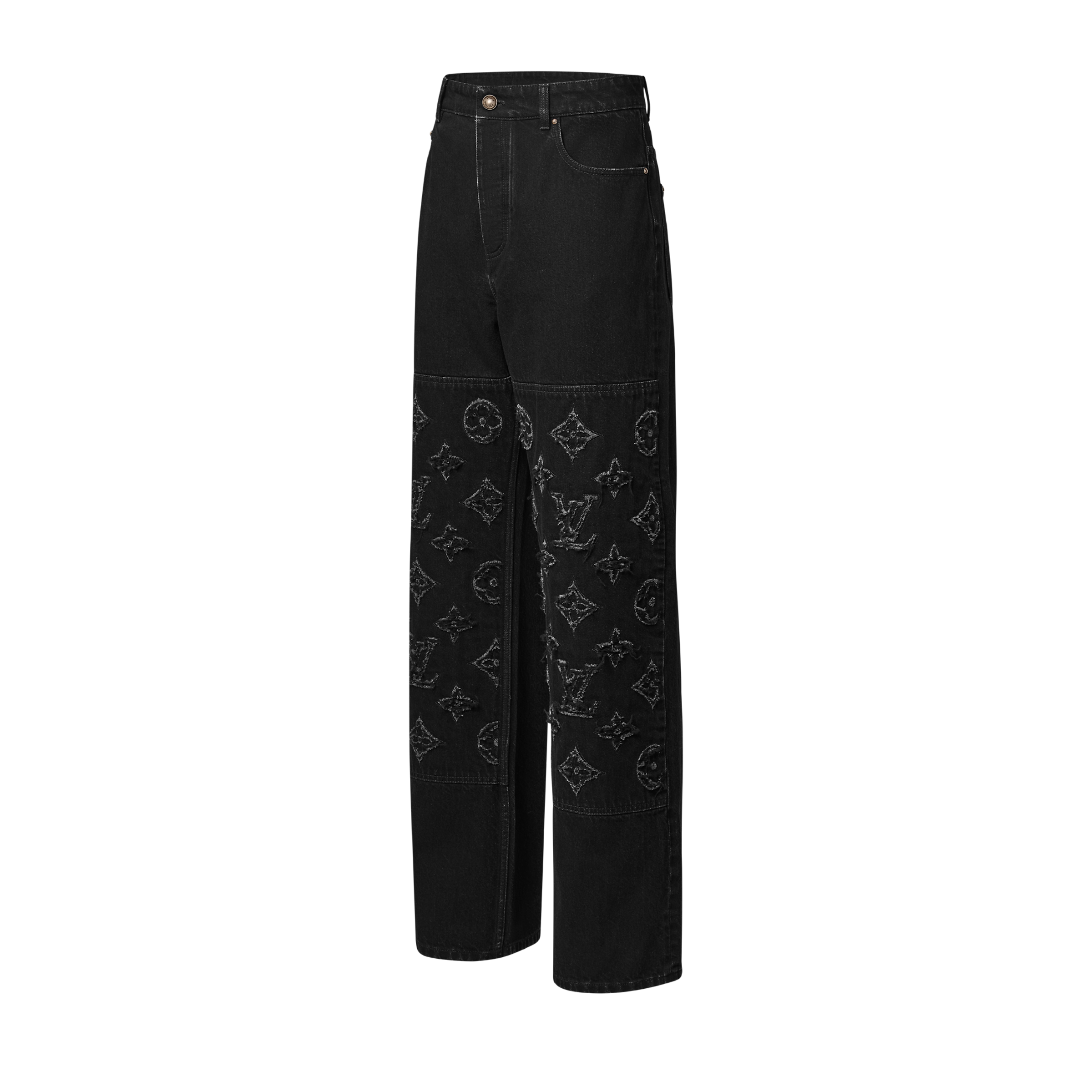 Monogram Destroy Denim Pants - Ready-to-Wear | LOUIS VUITTON