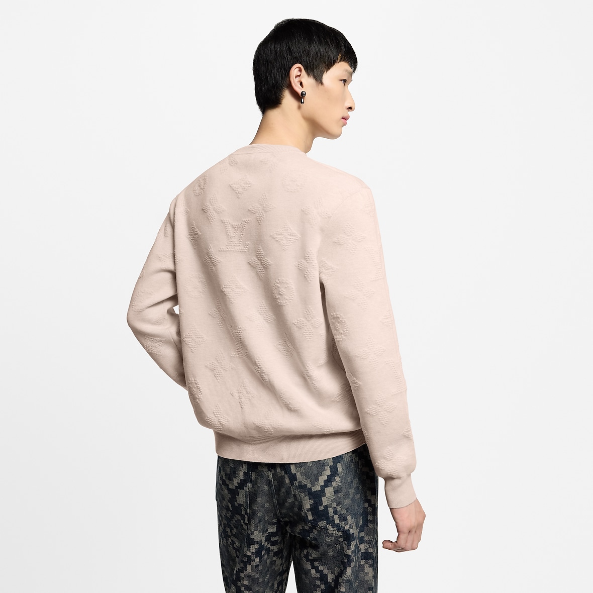 Monogram Embossed Pullover - Ready-to-Wear | LOUIS VUITTON