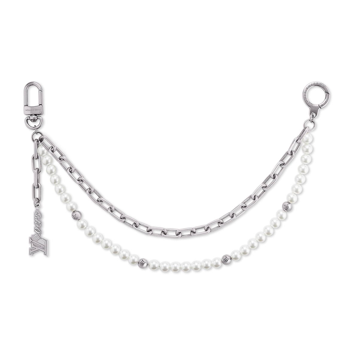 Pearls Chain Belt and Bag Charm . - Accessories | LOUIS VUITTON