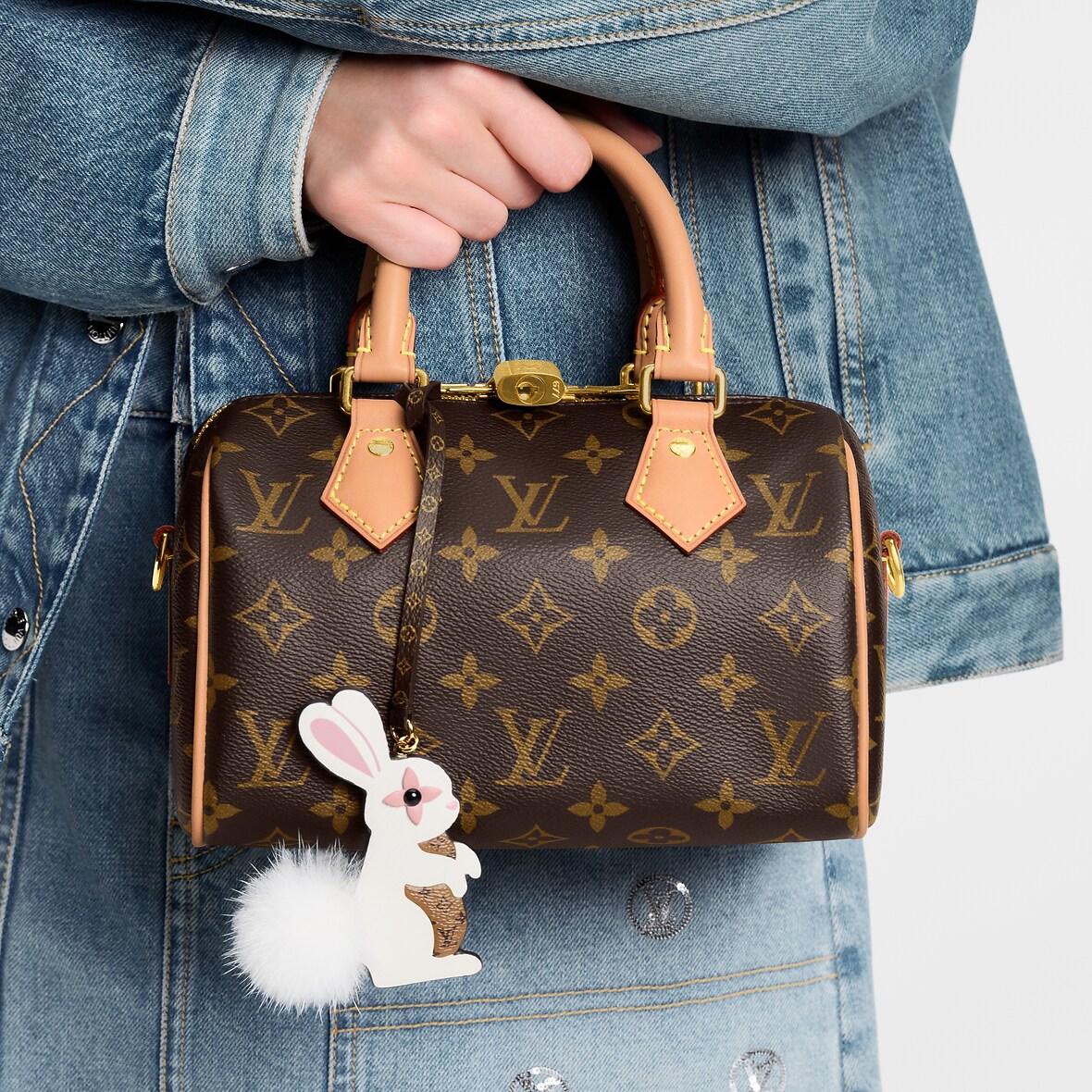 Rabbit LV Furry Friend Bag Charm . - Accessories | LOUIS VUITTON