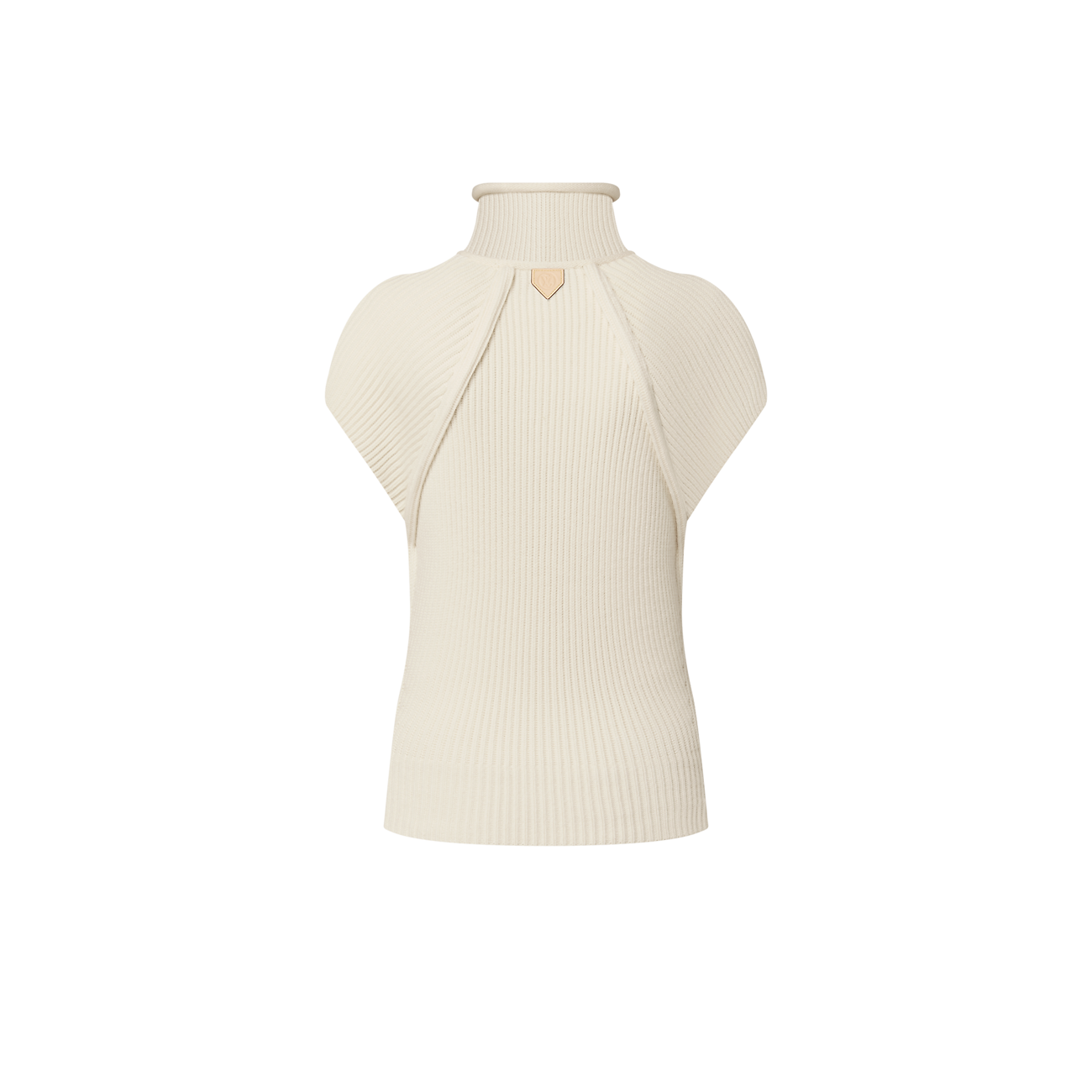 Shoulder Seam Ribbed Knit Top - Ready-to-Wear | LOUIS VUITTON