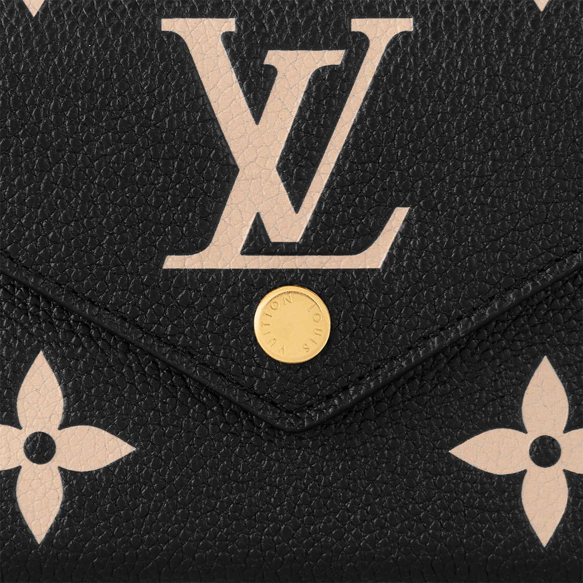 Victorine Wallet Bicolour Monogram Empreinte Leather - Wallets and ...